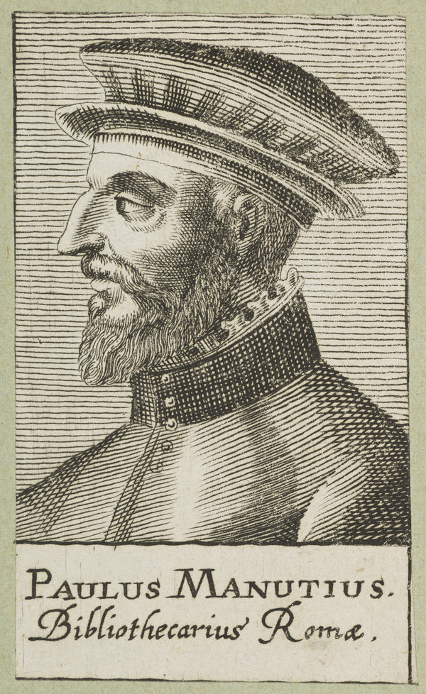 Paulus Manutius, 1511 - 1574. Italian scholar | National Galleries of ...