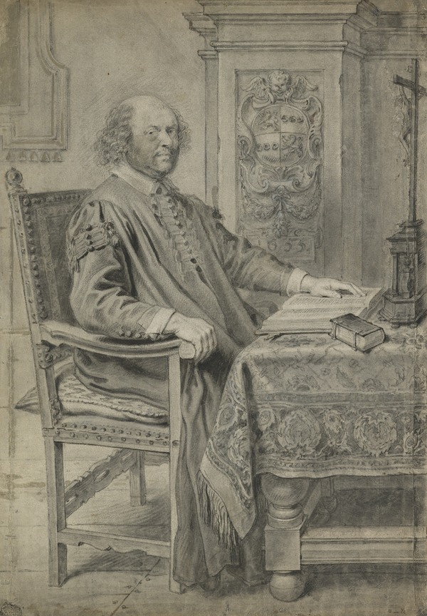 A Seated Ecclesiastic by Abraham van Diepenbeeck | National Galleries ...