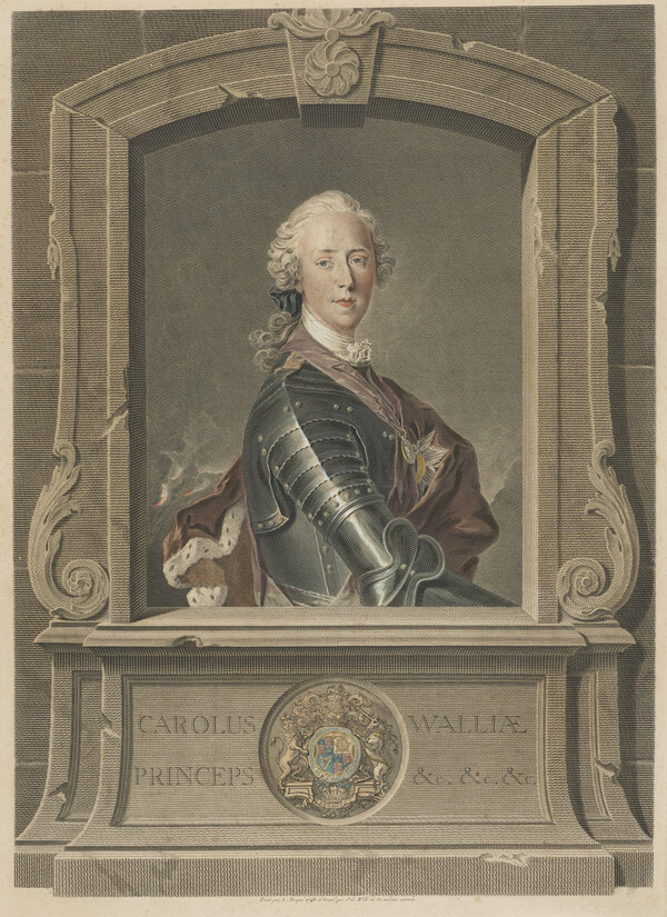 Prince Charles Edward Stuart, 1720 - 1788. Eldest son of Prince James ...