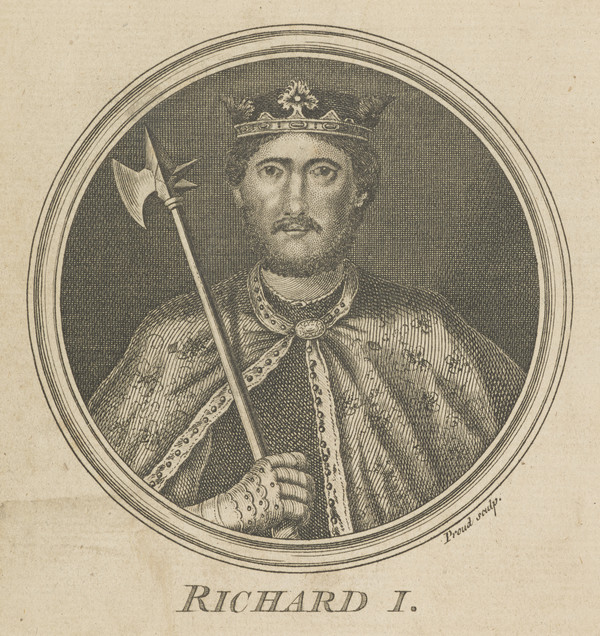 Richard I, 1157 - 1199. King of England by Proud | National Galleries ...