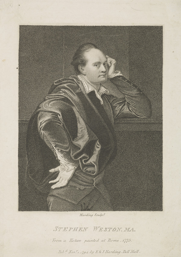 Stephen Weston, 1747 - 1830. Antiquary and author by Harding | National ...
