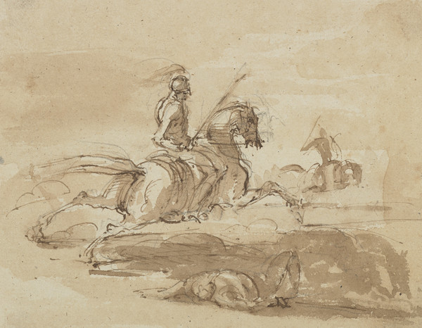 Knight Riding into Battle by Sir John James Stuart | National Galleries ...