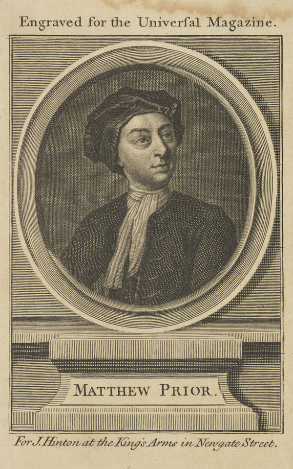 Matthew Prior, 1664 - 1721. Poet and diplomatist | National Galleries ...