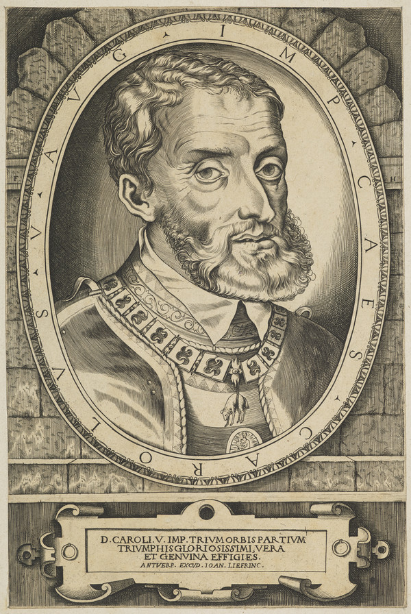 Charles V, Holy Roman Emperor (1500 - 1558) by Frans Huys | National ...