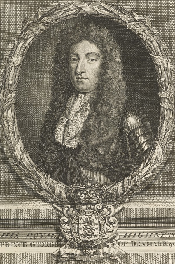 George, Prince of Denmark, 1653 - 1708. Consort of Queen Anne by ...