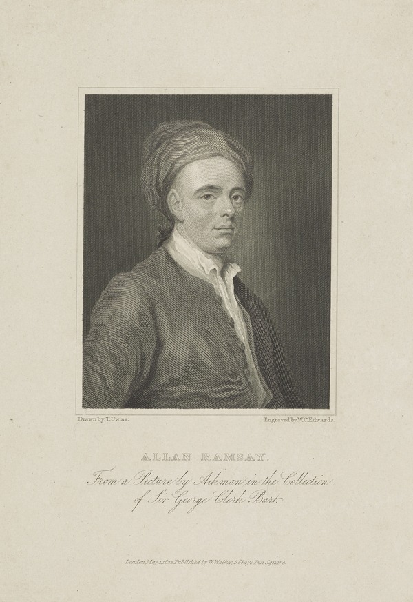 Allan Ramsay, 1684 - 1758. Poet by William Camden Edwards | National ...