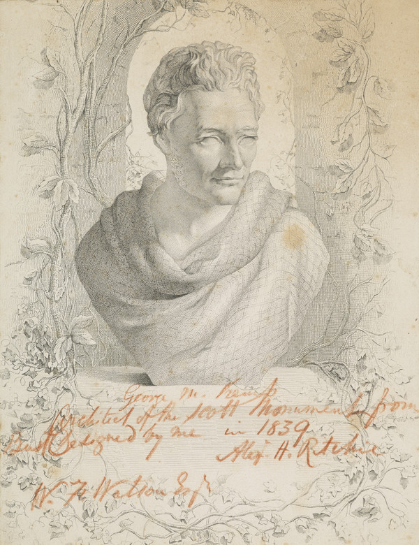 George Meikle Kemp, 1795 - 1844. Architect and designer of the Sir ...