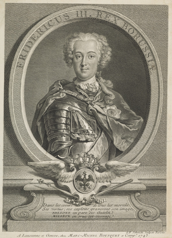 Frederick III (or I), Elector and First King of Prussia, 1657 - 1713 by ...