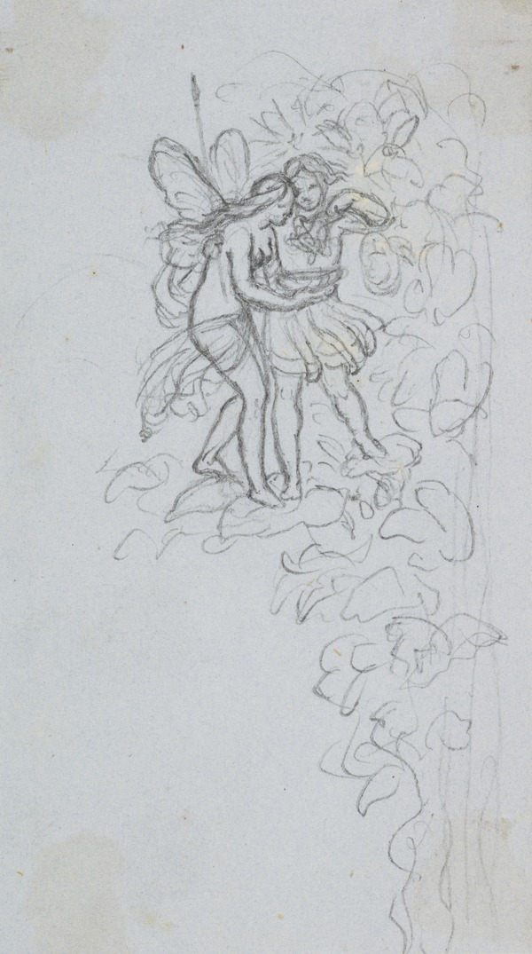 Two Fairies by Sir Joseph Noel Paton | National Galleries of Scotland