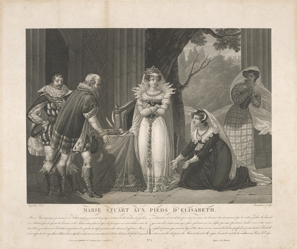 Scene from the Life of Mary, Queen of Scots by Beaudran | National ...