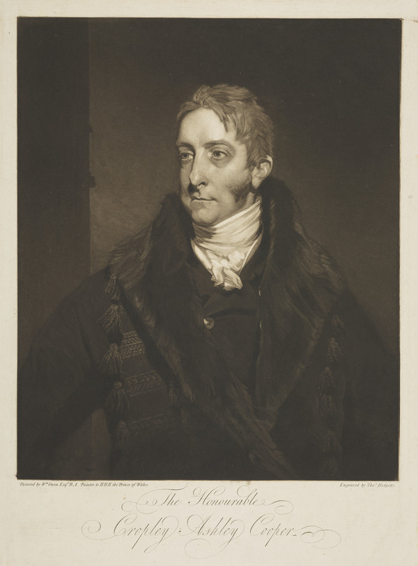 Cropley Ashley-Cooper, 6th Earl of Shaftesbury, 1768 - 1851. Chairman ...