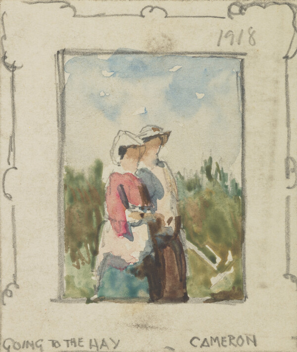 Going to the Hay by Stanley Cursiter | National Galleries of Scotland