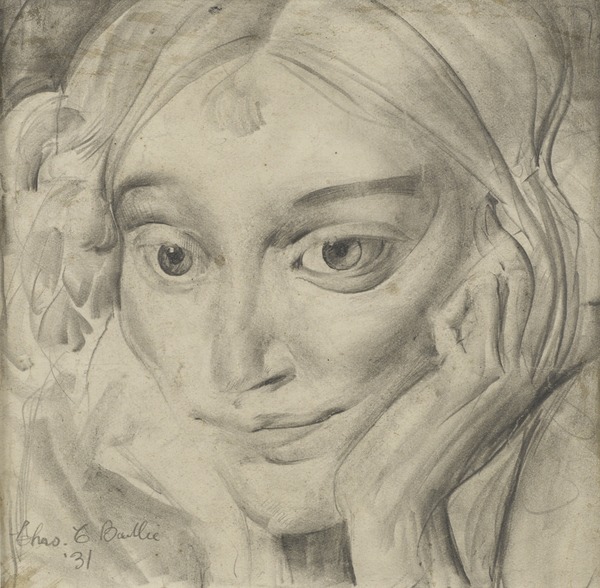 Portrait of a Girl by Charles C. Baillie | National Galleries of Scotland