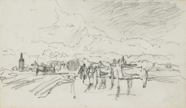 Landscape with Figures by Samuel Bough | National Galleries of Scotland