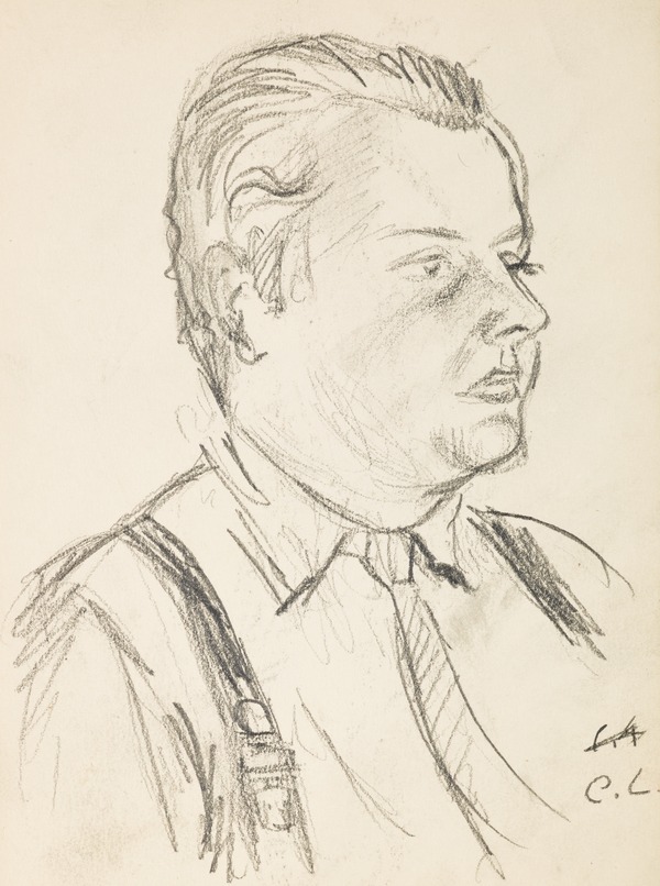 Profile portrait of Constant Lambert by Emilio Coia | National ...