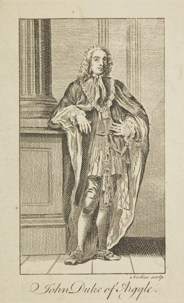 John Campbell, 2nd Duke of Argyll and Greenwich, 1678 - 1743. Soldier ...