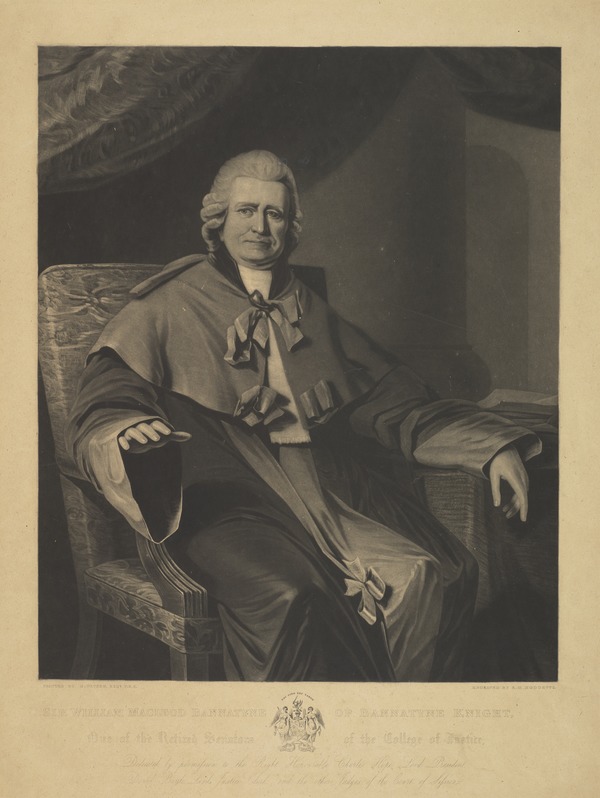 Sir William Macleod Bannatyne, Lord Bannatyne, 1743 - 1833. Scottish ...