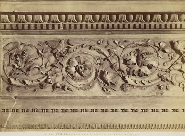 Urbino Palazzo Ducale Frecio di un Camino (XV Secolo) | National ...