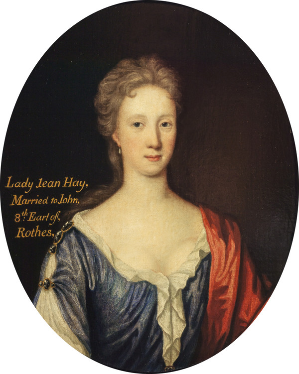 Lady Jean Hay, Countess of Rothes, d. 1731. Wife of the 8th Earl of ...