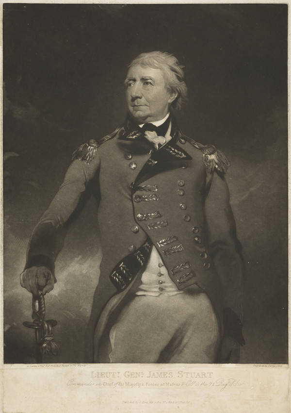 General James Stuart, 1741 - 1815. British army officer by George Clint ...
