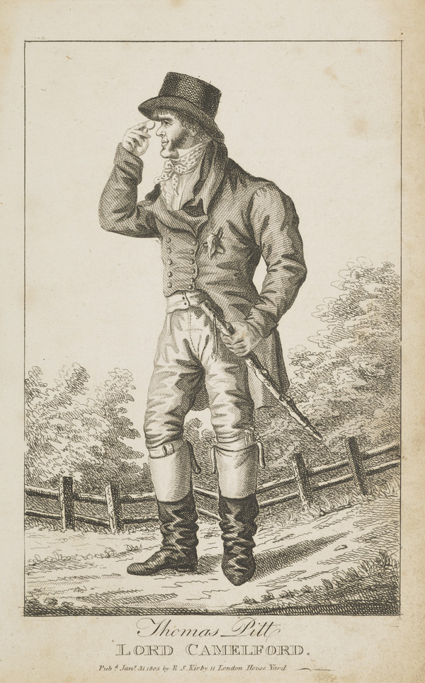 Thomas Pitt, 1st Baron Camelford, 1737 - 1793. Politician and architect ...