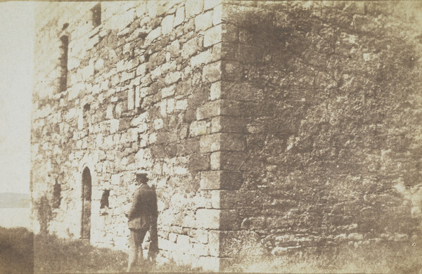 Fairlie Castle with male figure by Sheriff Hugh Lyon Tennent | National ...