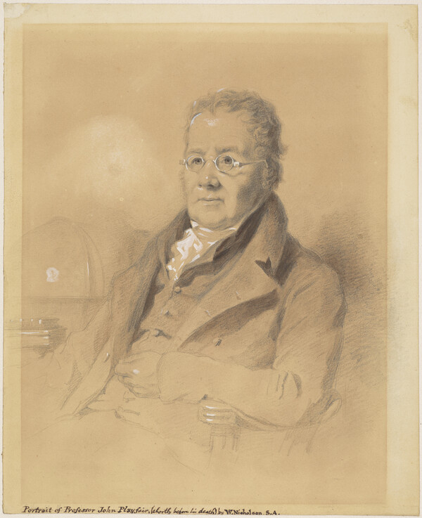 Professor John Playfair, 1748 - 1819. Mathematician by William ...