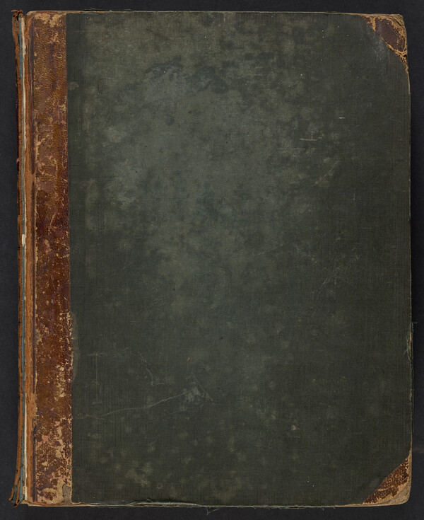 Album of Drawings by James Howe, also including a letter from Benjamin ...