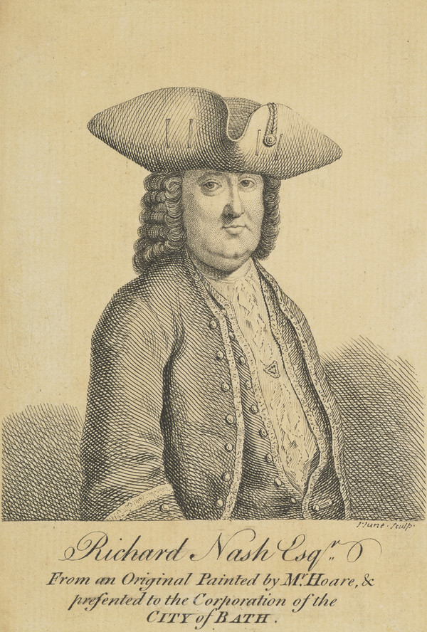 Richard Nash (Beau Nash), 1674 - 1762. Master of the Ceremonies at Bath ...