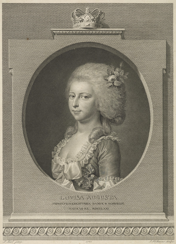 Louise Augusta, Princess of Denmark and Norway,1771 - 1843 by J.F ...