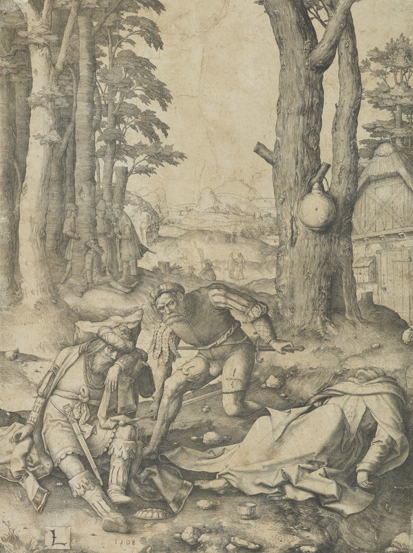 Mohammed and the Monk Sergius by Lucas van Leyden | National Galleries ...