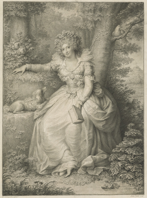 Maria Anne Fitzherbert, 1756 - 1837. Wife of Thomas Fitzherbert of ...