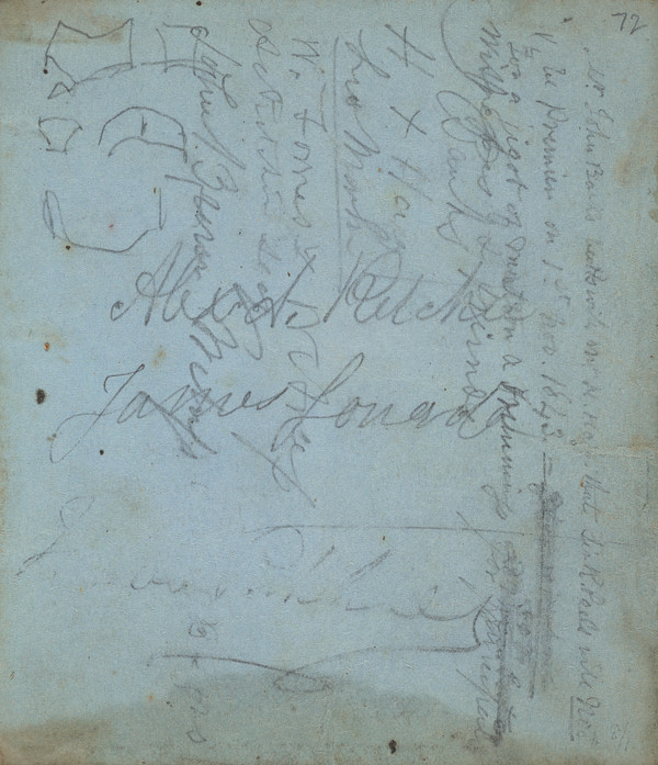 Doodles and Notes by Alexander Abernethy Ritchie | National Galleries ...