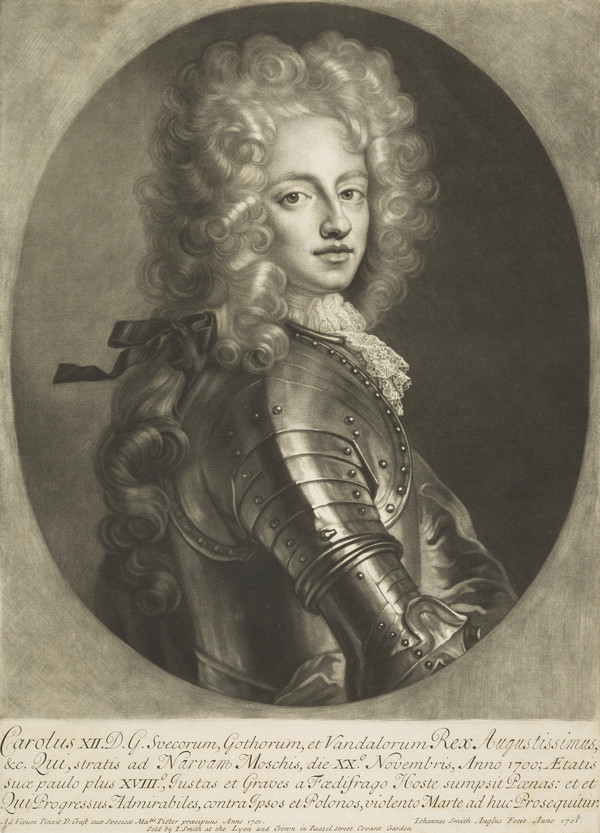 Charles XII, 1682 - 1718. Son of Charles XI of Sweden by John Smith ...