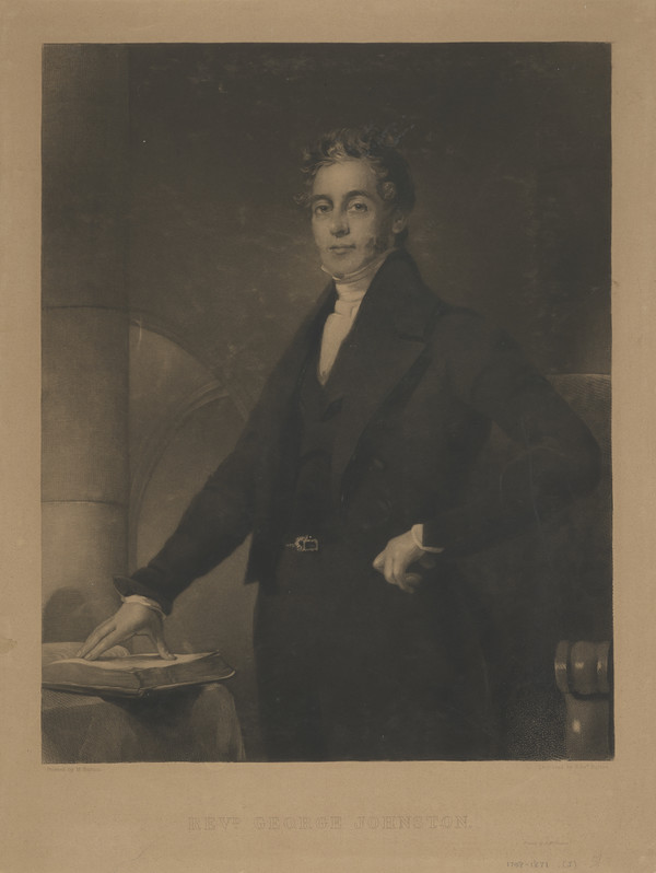 Rev. George Johnston, 1798 - 1871 by Edward Burton | National Galleries ...