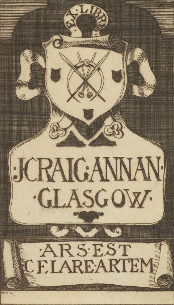 James Craig Annan (Bookplate) by Sir David Young Cameron | National ...