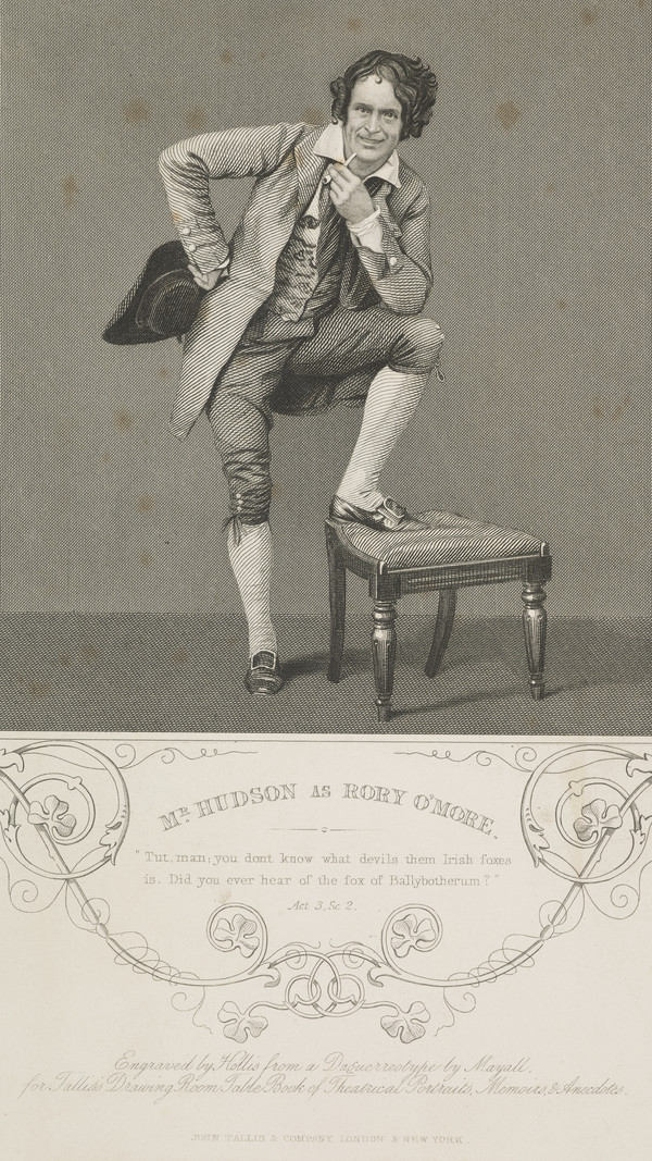 James Hudson, b. 1811. Actor by Hollis | National Galleries of Scotland