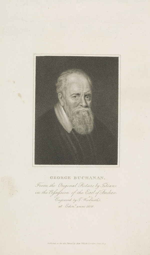 George Buchanan, 1506 - 1582. Historian, poet and reformer by Thomas ...