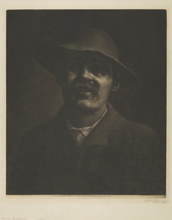 Self-portrait, No. 5 (Strang No. 94) by William Strang | National ...