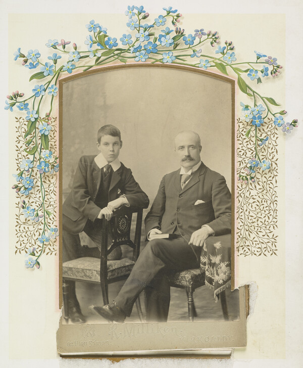 Unidentified man and child by Robert Milliken | National Galleries of ...