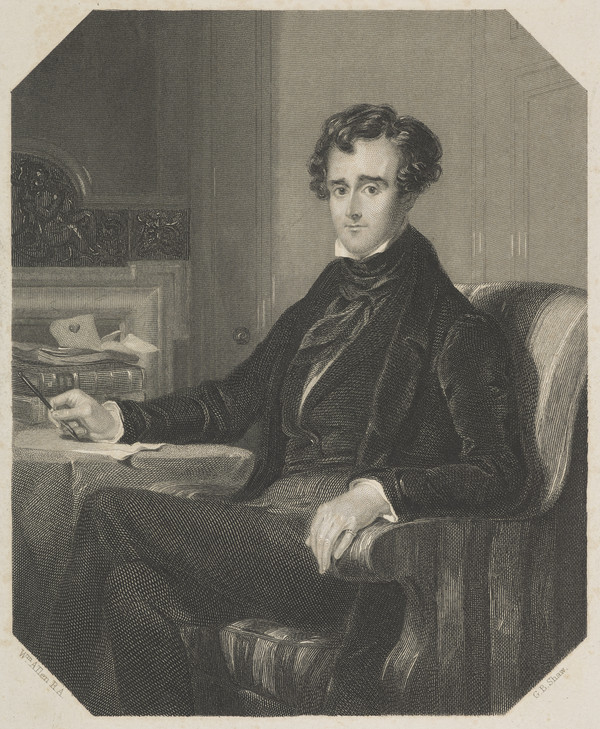 John Gibson Lockhart, 1794 - 1854. Son-in-law and biographer of Scott ...