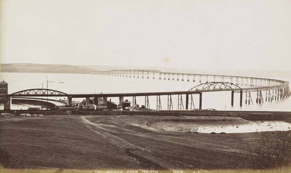 Tay Bridge, from North by James Valentine | National Galleries of Scotland