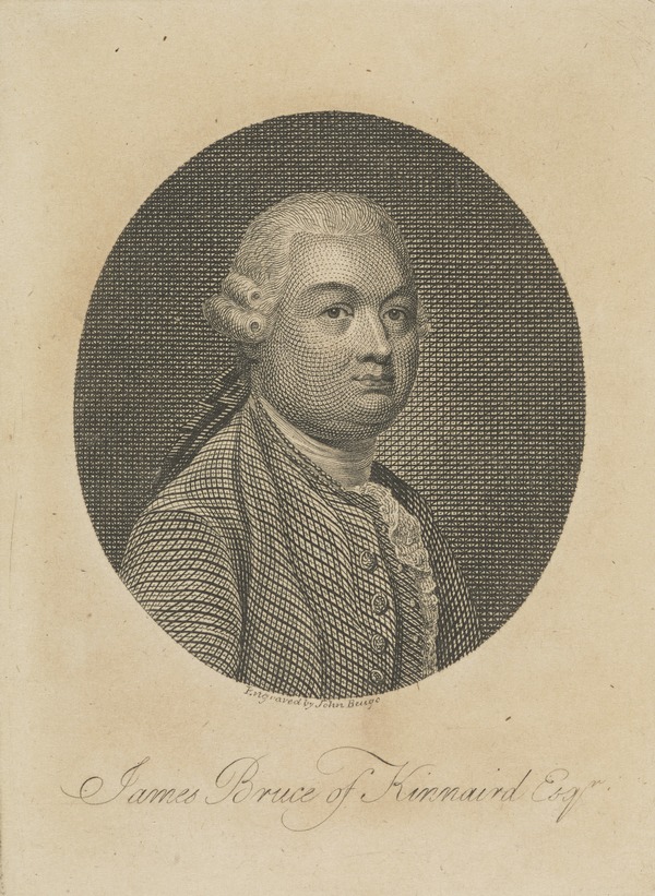 James Bruce of Kinnaird, 1730 - 1794. African explorer by John Beugo | National Galleries of ...
