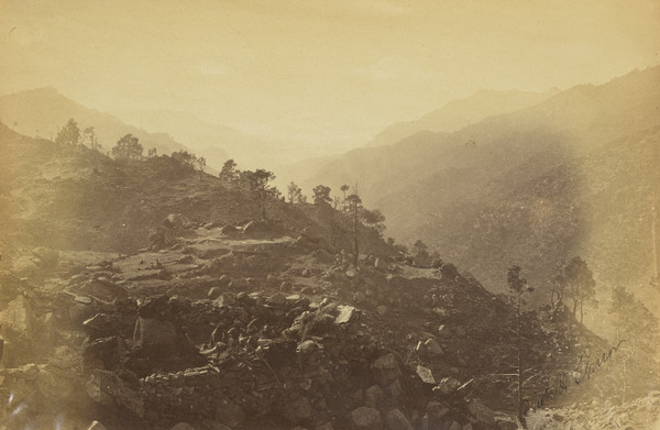 Umbeyla Pass, India by Henry William John Senior | National Galleries ...