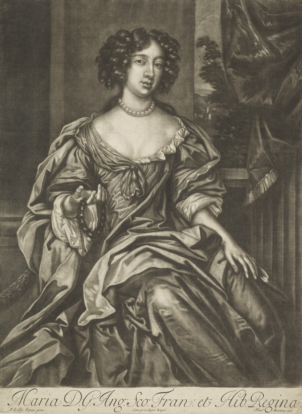 Mary of Modena, 1658 - 1718. Consort of James VII and II by Alexander ...