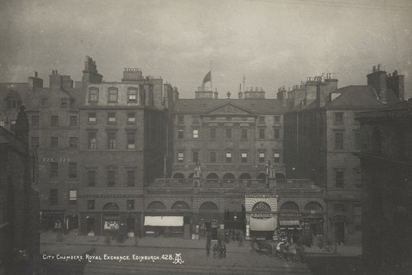City Chambers, Royal Exchange, Edinburgh by Alexander Adam Inglis ...