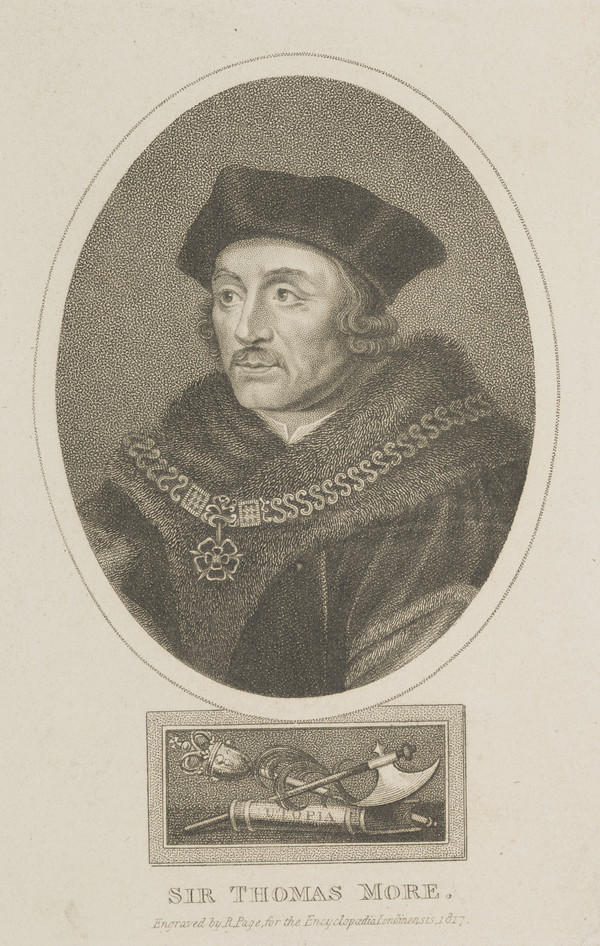 Sir Thomas More, 1478 - 1535. Lord Chancellor by R. Page | National ...