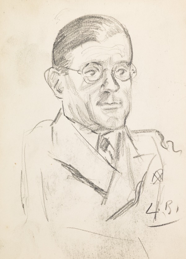 Sketch of a man by Emilio Coia | National Galleries of Scotland