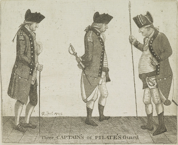 ‘Three Captains of Pilate’s Guard’: Captain George Pitcairn, Captain ...