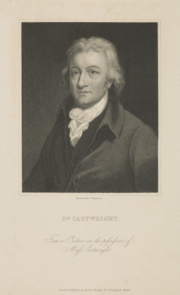 Dr Edmund Cartwright, 1773 - 1833. Canon of Chicester; antiquary by J ...